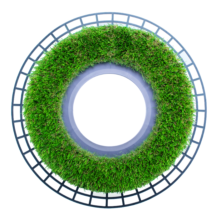 Round Turf Lock R34 - Grasscalm | Grasscalm